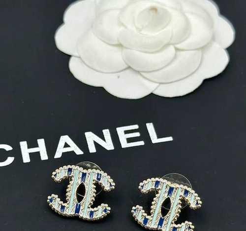 Серьги Chanel