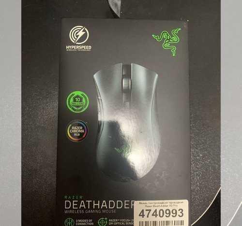 Игровая мышь razer deathadder V2 Pro