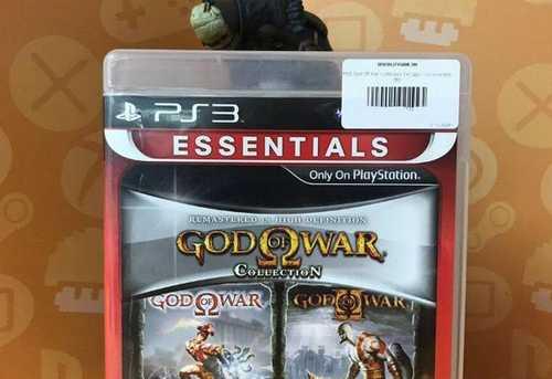 PS3 God Of War Collection 1+2 (русская версия) б/у