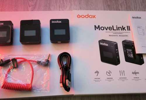 Петличная радиосистема Godox MoveLink II M2 II