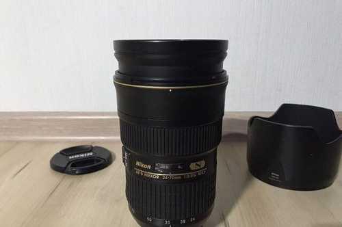 Nikon Afs 24-70mm f2.8G (в идеале)