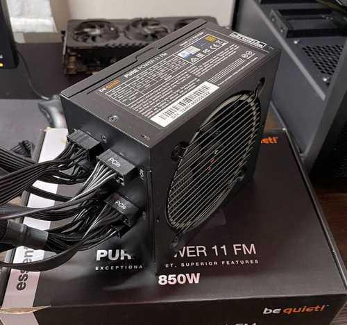 Блок питания be quiet pure power 11 FM 850w gold