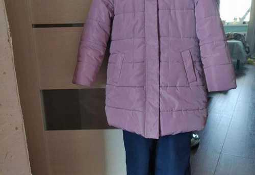 Зимний костюм на девочку размер 92-98