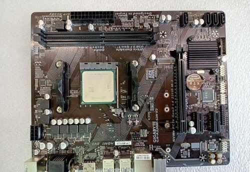 Материнская плата с процессором AM4 AMD A8-9600