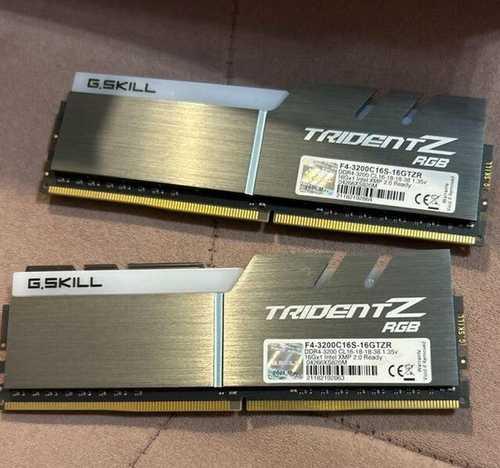 Оперативная память ddr4 g.skill