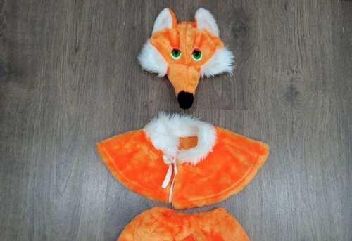 Новогодний костюм лисы для девочки