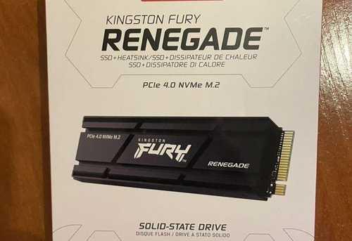 SSD m2 nvme 1tb Kingston Fury Renegade