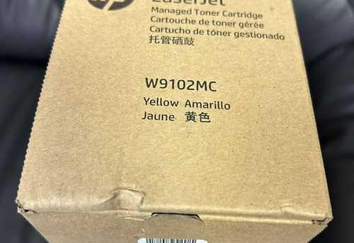 Картридж HP W9102MC желтый