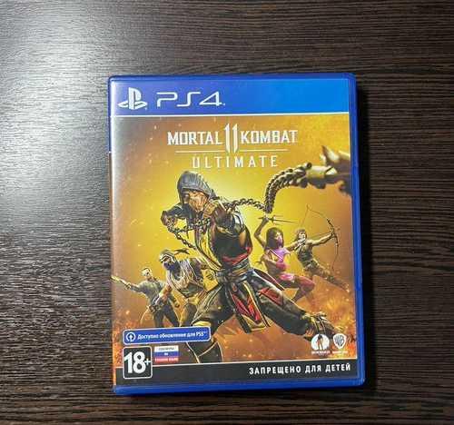 Диск Mortal Kombat 11 Ultimate PS4