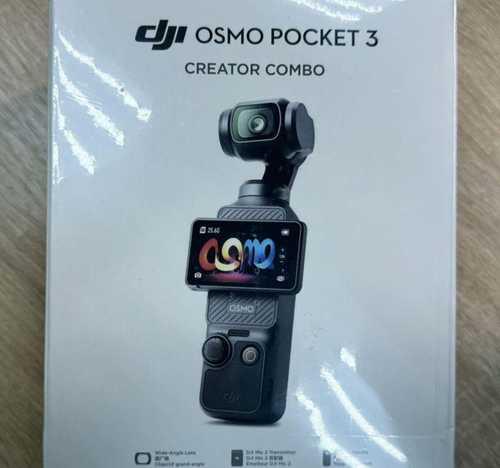 DJI osmo Pocket 3 Creator Combo в наличии