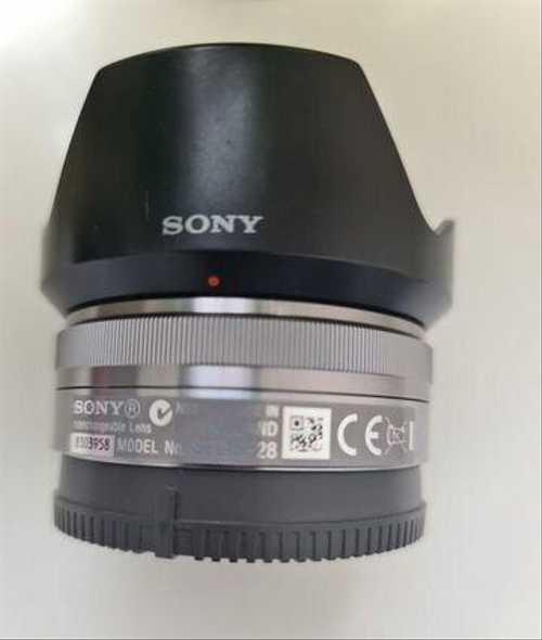 Объектив Sony 16mm f/2.8 E (SEL-16F28) с блендой
