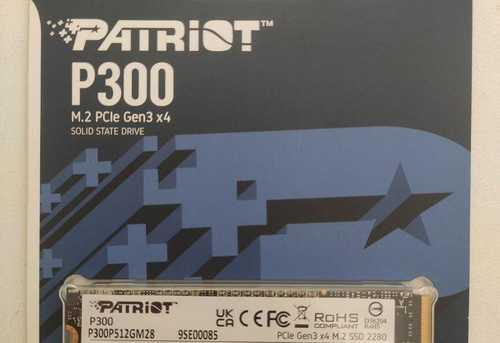 SSD Patriot P300 512 GB M.2 2280 nvme