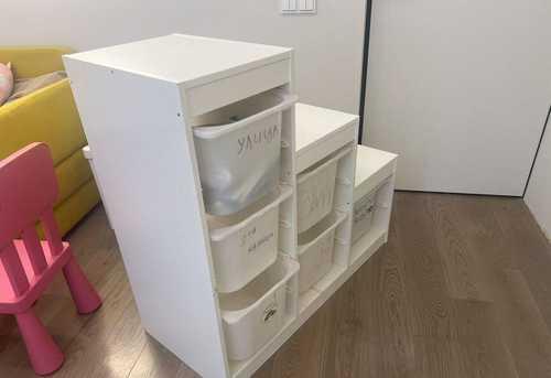 Стеллаж IKEA труфаст белый