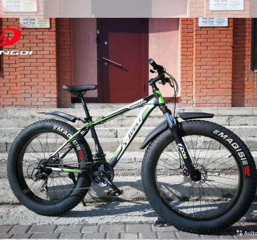 Fatbike оранжевый новый