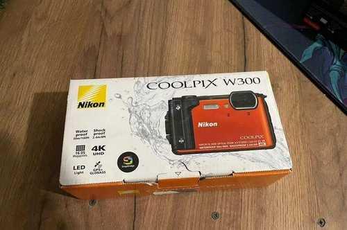 Новый Nikon W300.4К,Подводный,глубина30м,Wi-Fi,GPS