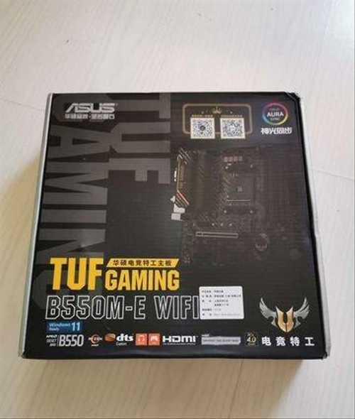 Материнская плата asus TUF gaming B550M-E (Wi-Fi)