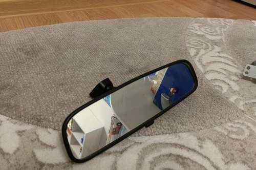 Зеркало заднего вида и рамка магнитолы Kia Rio 3