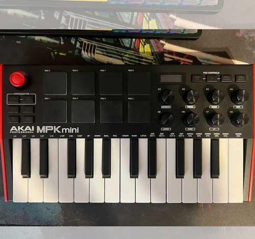 Синтезатор akai mpk mini 3