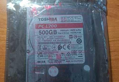 Жесткий диск Toshiba 500 гб 2.5