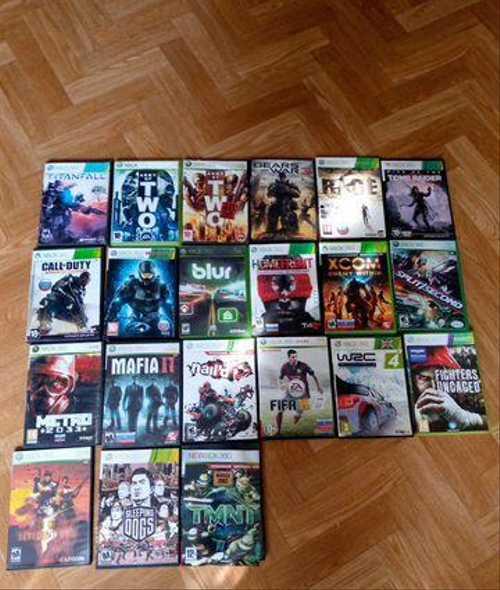 Продать диски xbox 360