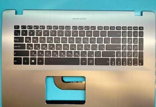 Топкейс с клавиатурой ноутбука Asus X705 подсветка