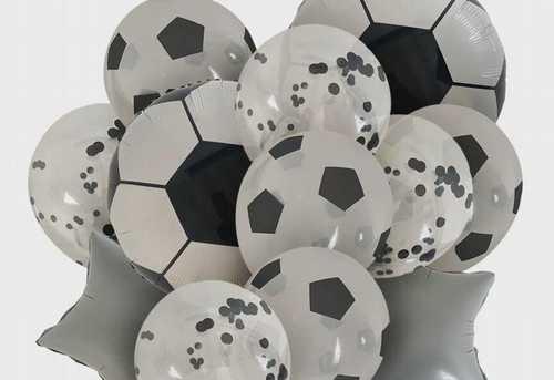 Набор воздушных шаров из фольги и латекса "Футбол"