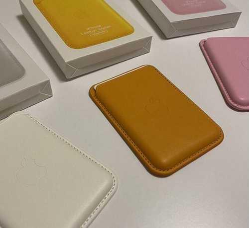 Apple Magsafe Leather Wallet для iPhone