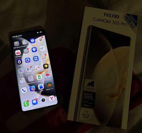 TECNO Camon 30S Pro, 8/256 ГБ