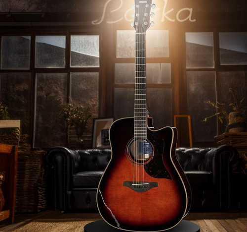 Электроакустическая гитара Yamaha A3R ARE TBS