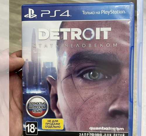 Detroit become human ps4 диск