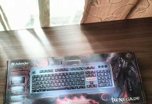 Клавиатура проводная Defender Renegade GK-640DL