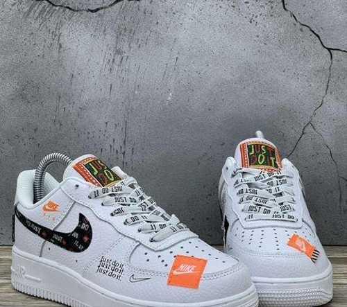 Кроссовки Nike Air Force 1 Just Do It Low " White
