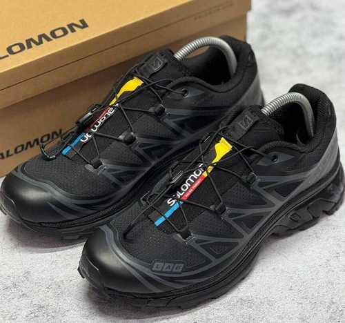 Кроссовки Salomon X 6 черные