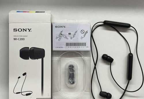 Беспроводные наушники Sony WI-C200