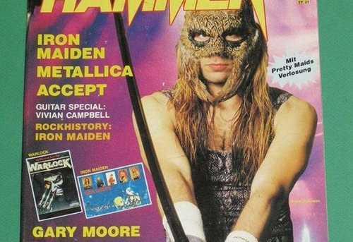 Журнал Metal Hammer №11 1985 (С плакатами