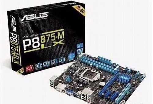 Asus P8B75-M LX + i5-3470 + Озу LGA1155