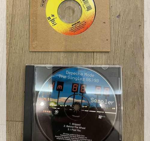 Depeche mode cd sampler for Trax/for Teek