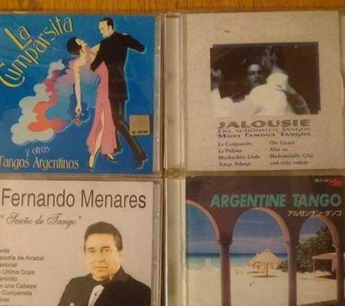 CD Аргентинское танго оркестры исполнители