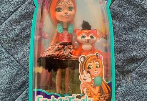 Кукла enchantimals оранжевый тигр Tanzie &Tuft