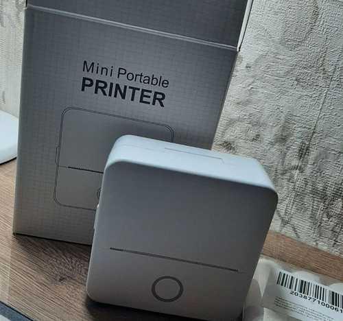 Портативный мини принтер tiny print