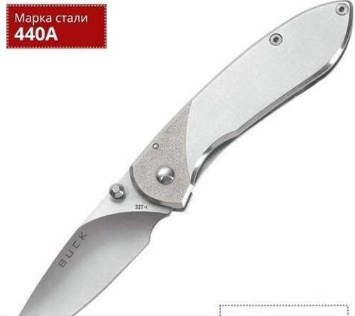 Нож Buck 0327SSS nobleman stainless