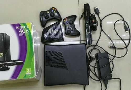 Игровая приставка Microsoft Xbox 360 S+Kinect