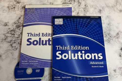 Solutions advanced third edition новый комплект