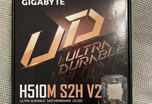 Комплект Intel i3 10100f Gigabyte h510m s2h v2