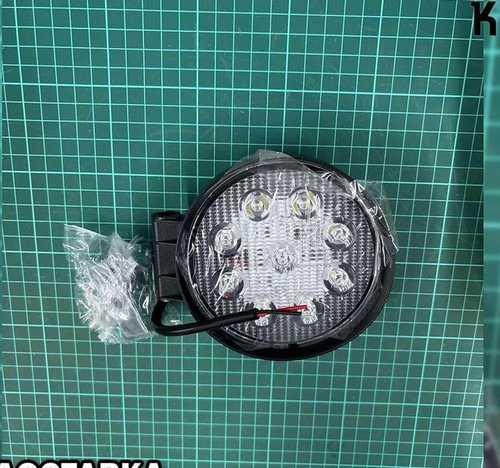 Фара противотуманная 9LED 27W круглая espg000645MM