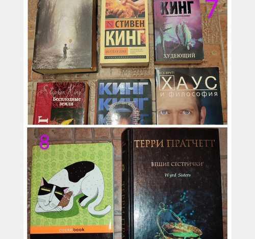 Книги. С. Кинг. Доктор Хаус и философия. Пратчетт