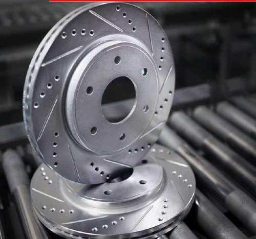 Тормозные диски с перфорацией и слотами PowerStop