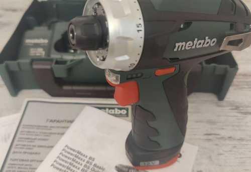 Шуруповерт metabo powermaxx bs