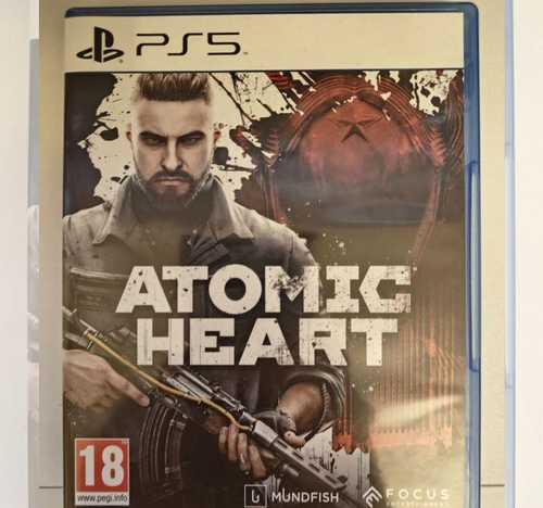 Atomic heart ps5 диск