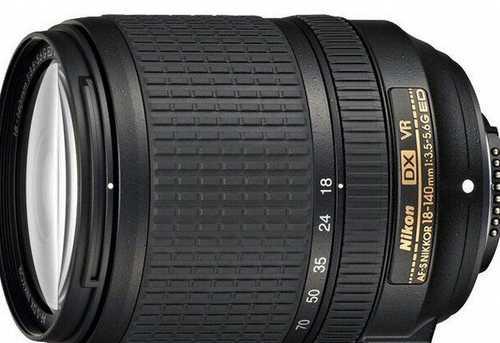 Nikon 18-140mm f/3.5-5.6G ED VR новый